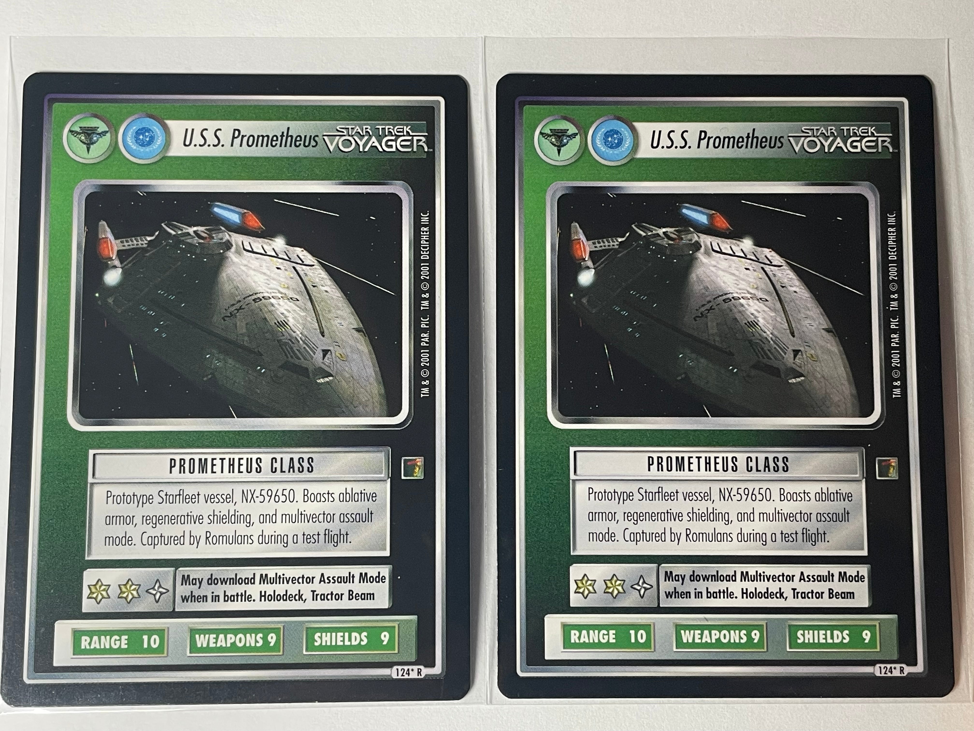 STCCG 1E - The Borg - USS Prometheus [ROM] – Legendary Item Merchant